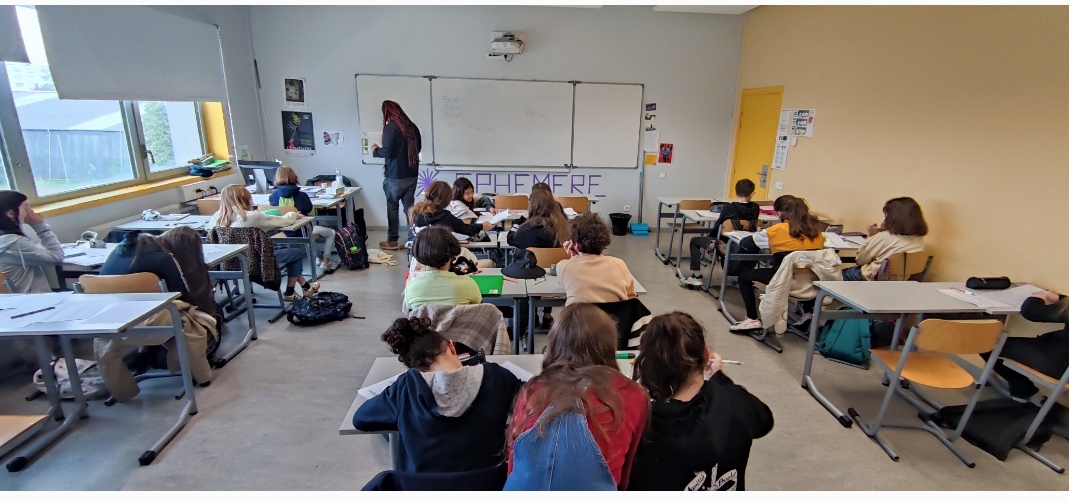 Quelques temps forts du Printemps des poètes au collège Antoine de ...